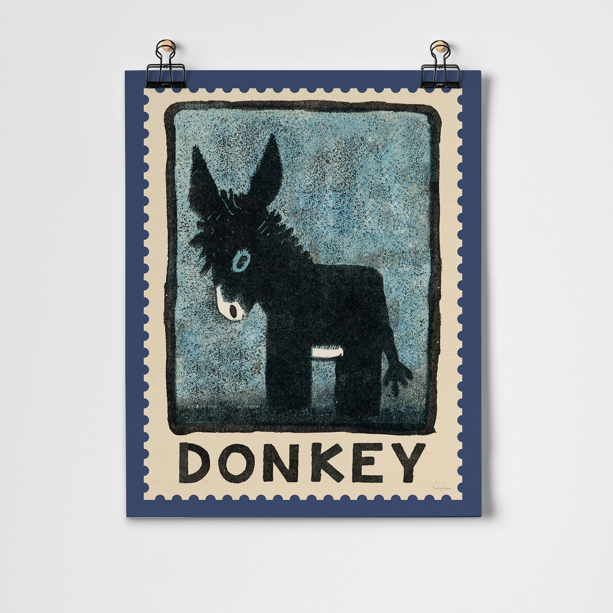 donkey print